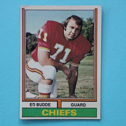 1974 Topps Football #108 Ed Budde - Excellent Condition | eBay