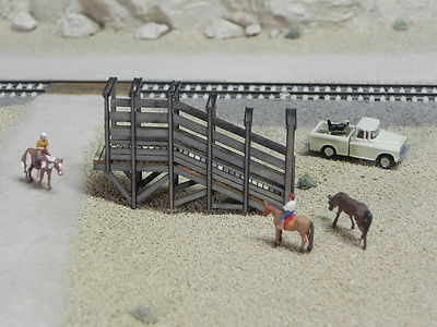 HO Scale **LASER CUT ** Custom ** Stock Loading Ramp Kit | eBay