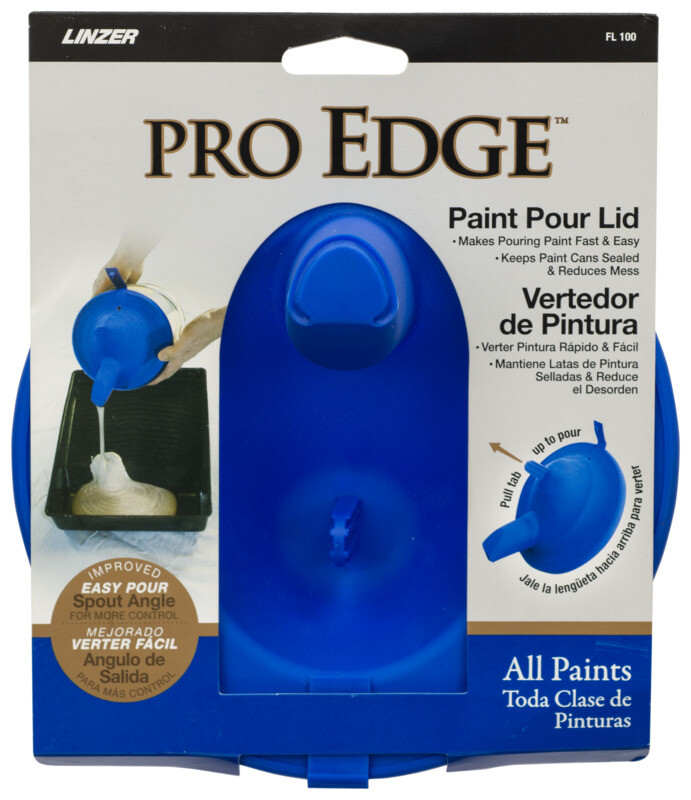 NEW LINZER FL100 PRO EDGE ONE GALLON PAINT CAN LID & SPOUT EASY POUR ...