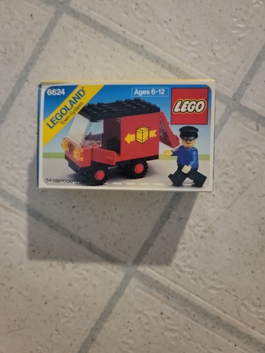 Sealed New In Box VINTAGE 1983 DELIVERY VAN LEGO 6624 LEGOLAND Town ...