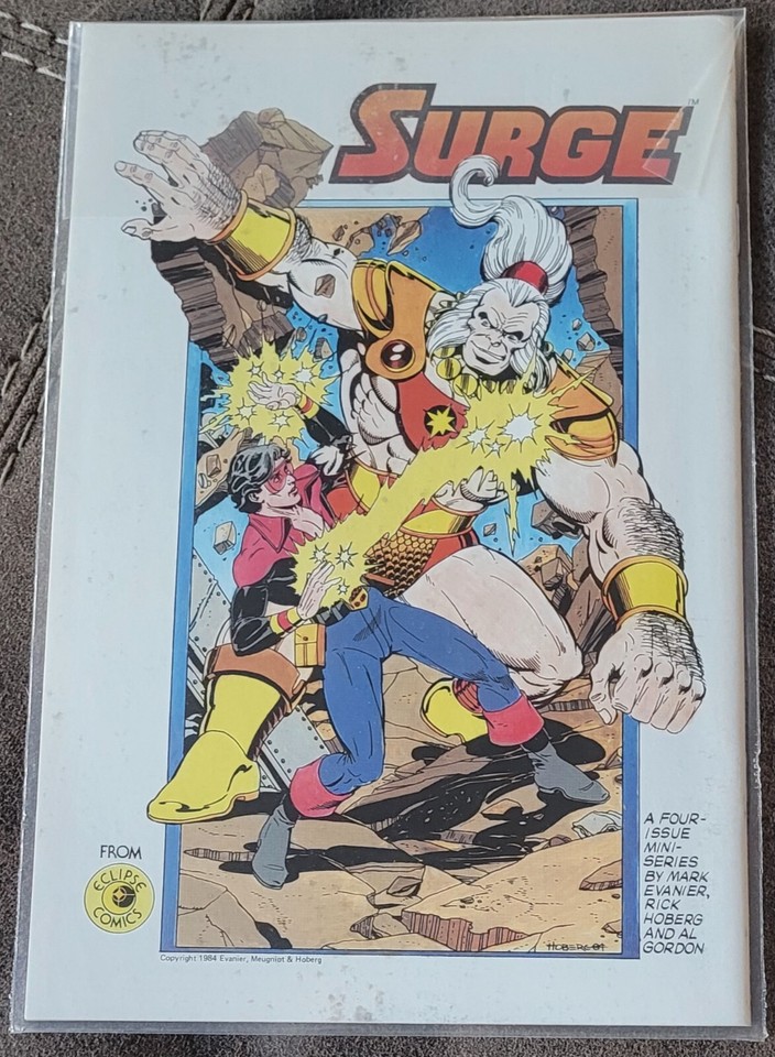 Eclipse Comics Crossfire #4 - 1984 - Mark Evanier & Dan Spiegle - VG | eBay