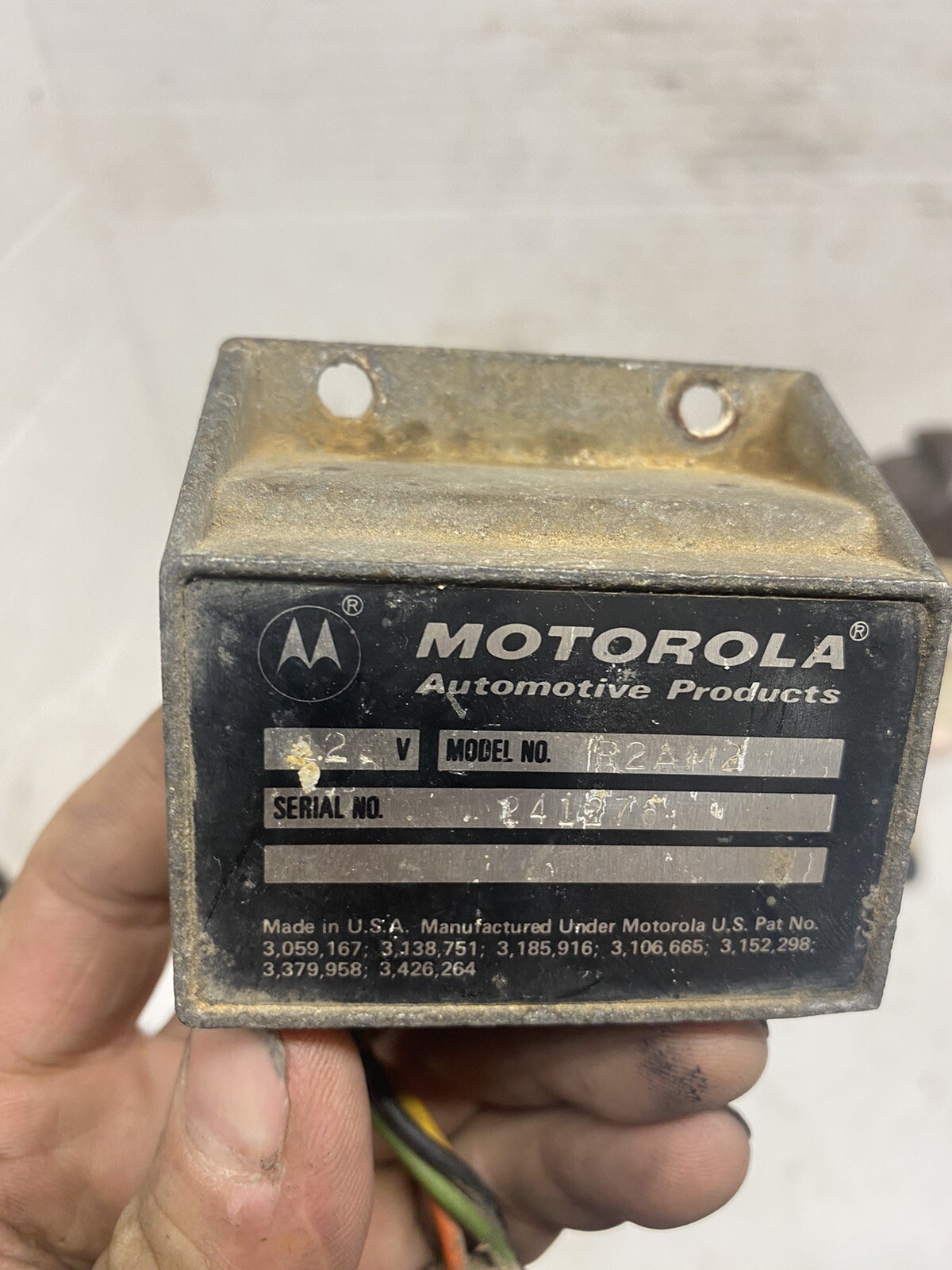 1967-1968 MOTOROLA AMC VOLTAGE REGULATOR JAVELIN AMX REBEL AMERICAN ...