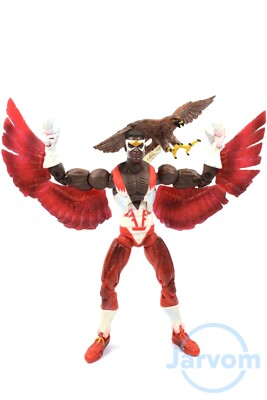 Marvel Legends 6" Inch Toybiz Mojo BAF Series Avengers Falcon Loose ...