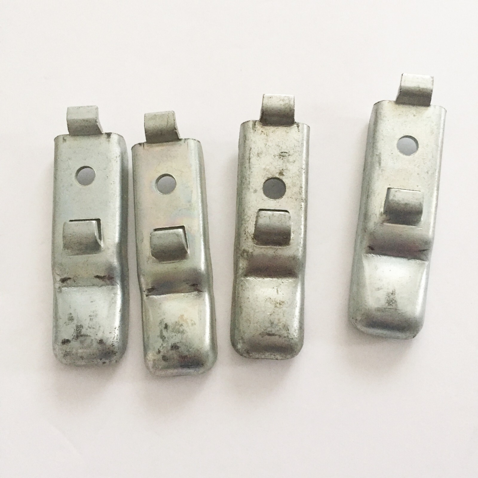 4 Republic Steel Industrial Metal Shelving Clips Set of 4 Brackets | eBay
