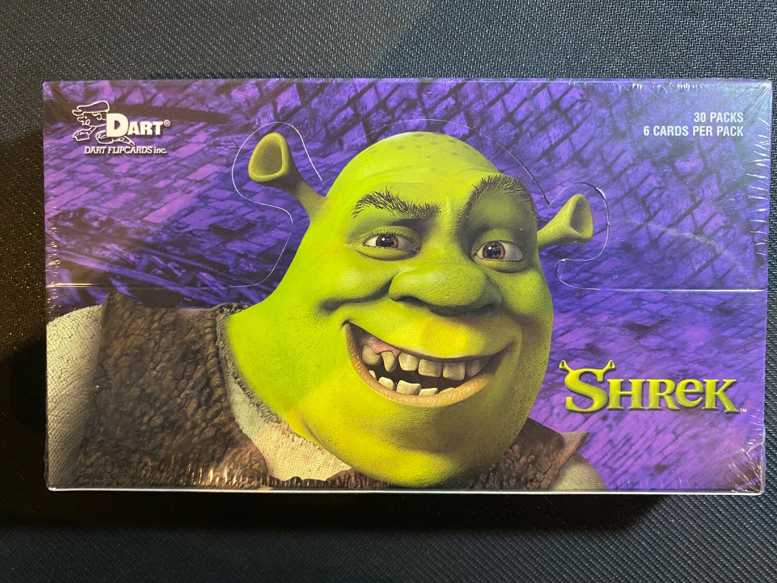 2001 Shrek Trading Cards Booster Box 30 Packs DART Vintage MINT ...