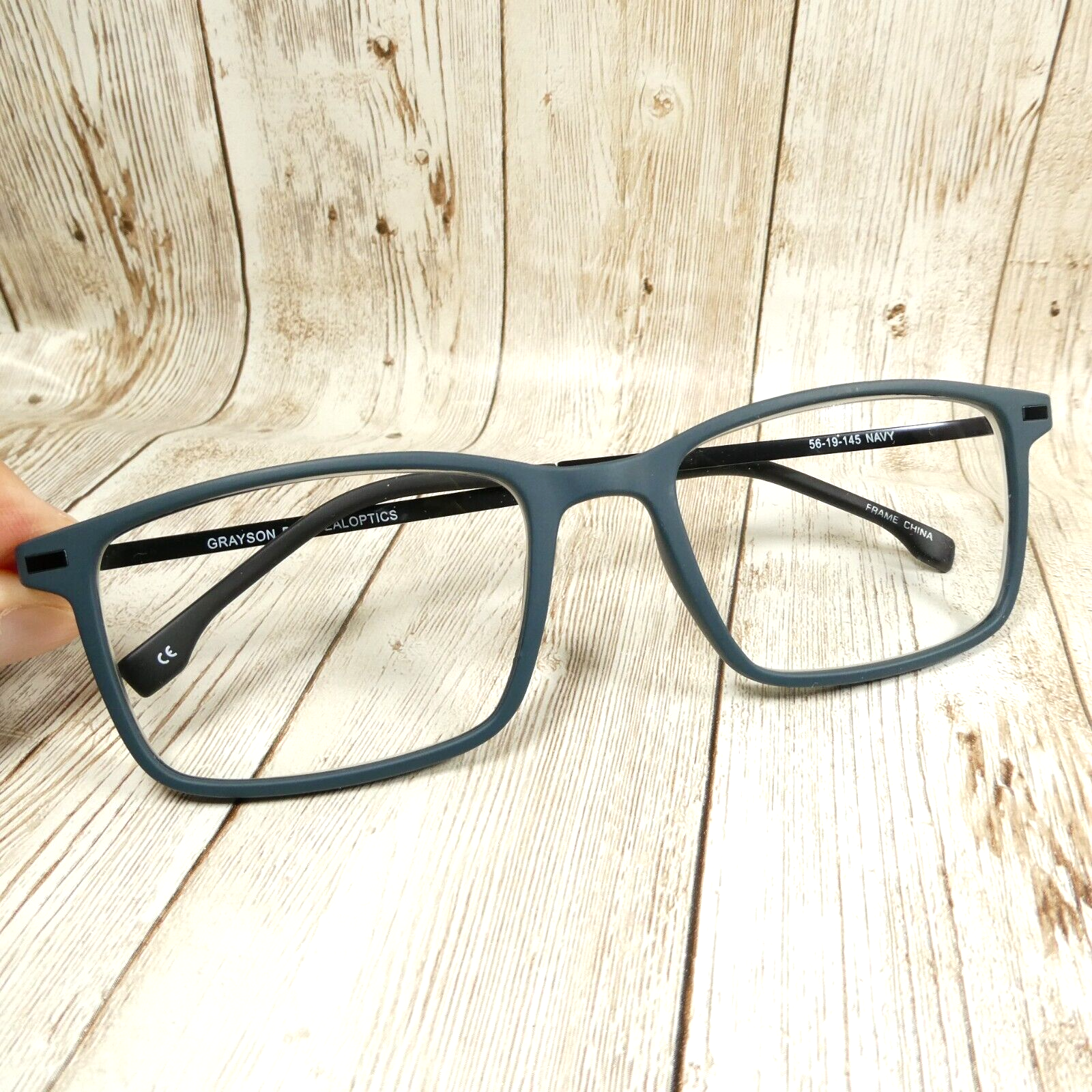 I-Deal Optics Matte Navy Blue Eyeglasses FRAME - Casino Grayson 56-19 ...