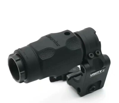 3X Magnifier Tactical w/ Unity Flip Mount Side-Flip Scope Shockproof | eBay