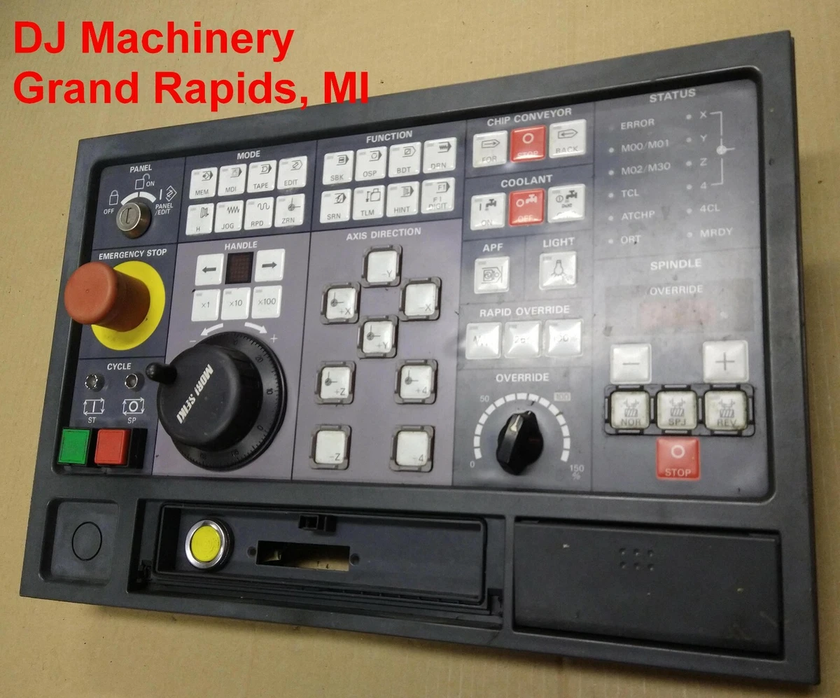 Technical Guide: Fanuc Panel Keyboard Keys Overview