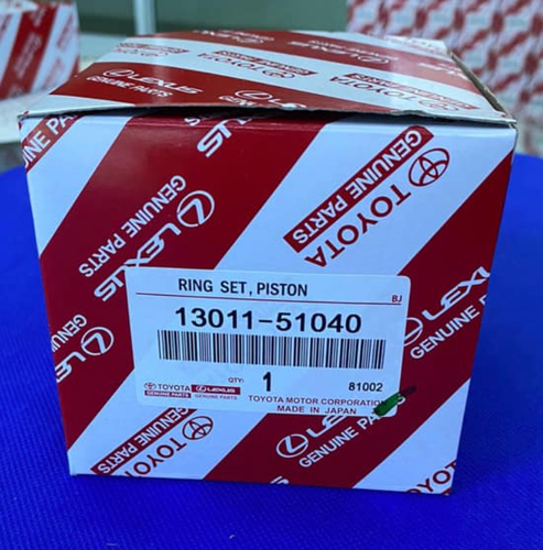 Toyota Genuine RING SET, PISTON 13011 - 51040 | eBay