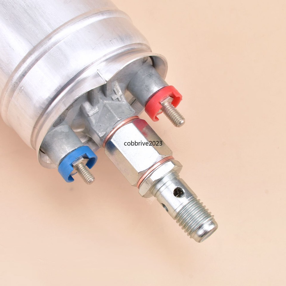 Bosch 044 Universal High Flow Inline External Fuel Pump 300lph E85 ...
