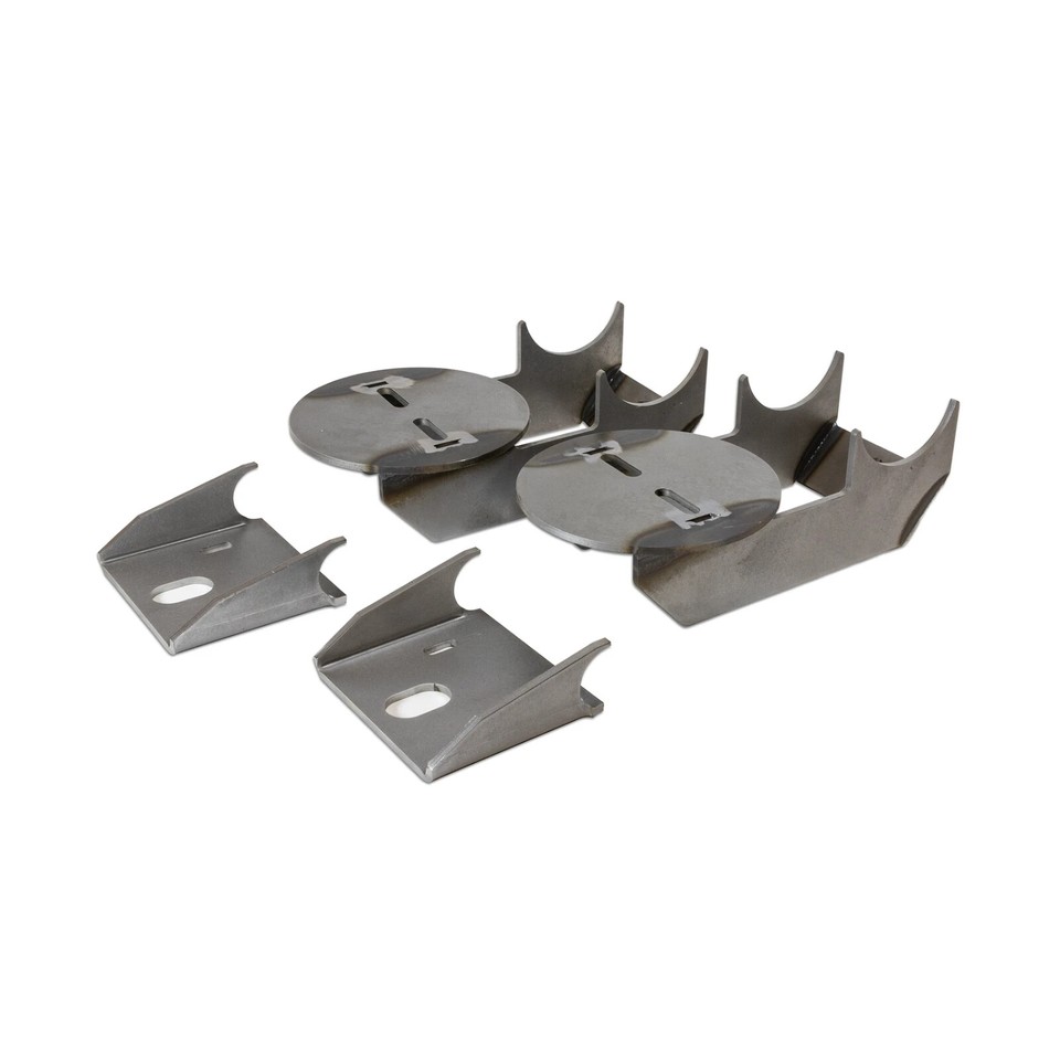 Weld On HD Parallel 4 Link Behind Axle Brackets with Firestone 2107 ...