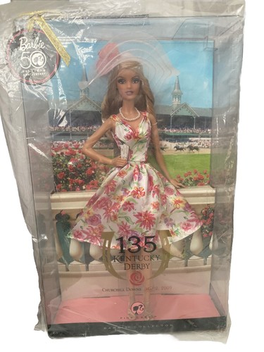 2008 Barbie 135 Kentucky Derby Mattel Pink Label Collection P4755 ...