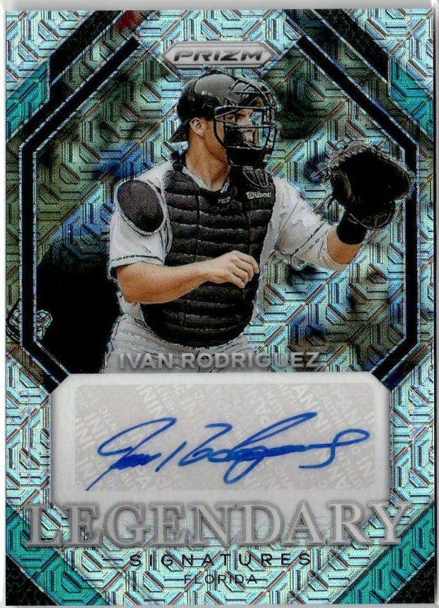 2024 Panini Prizm - Legendary Signatures Ivan Rodriguez #LS-IR Mojo ...