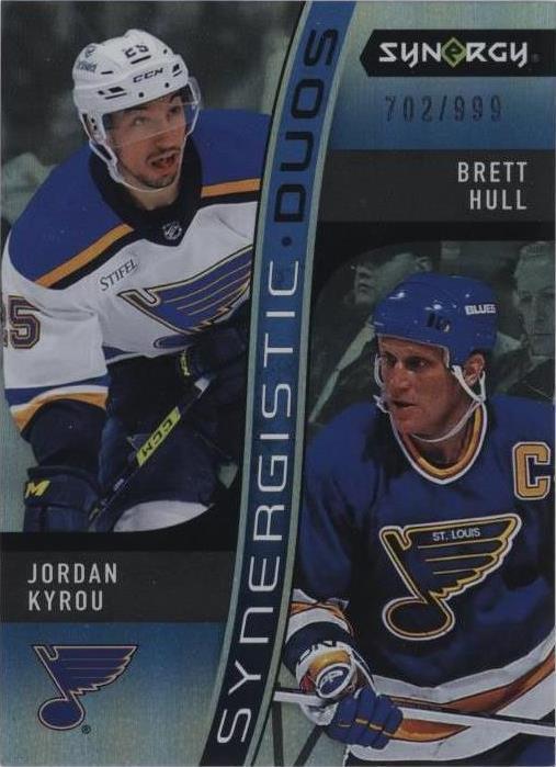 2023-24 Upper Deck Synergy - Synergistic Duos Star-Legend Brett Hull ...