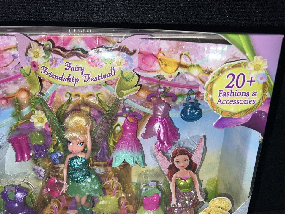 Disney Fairies Tinkerbell Tink’s Fairy Festival Sealed New Doll Playset ...