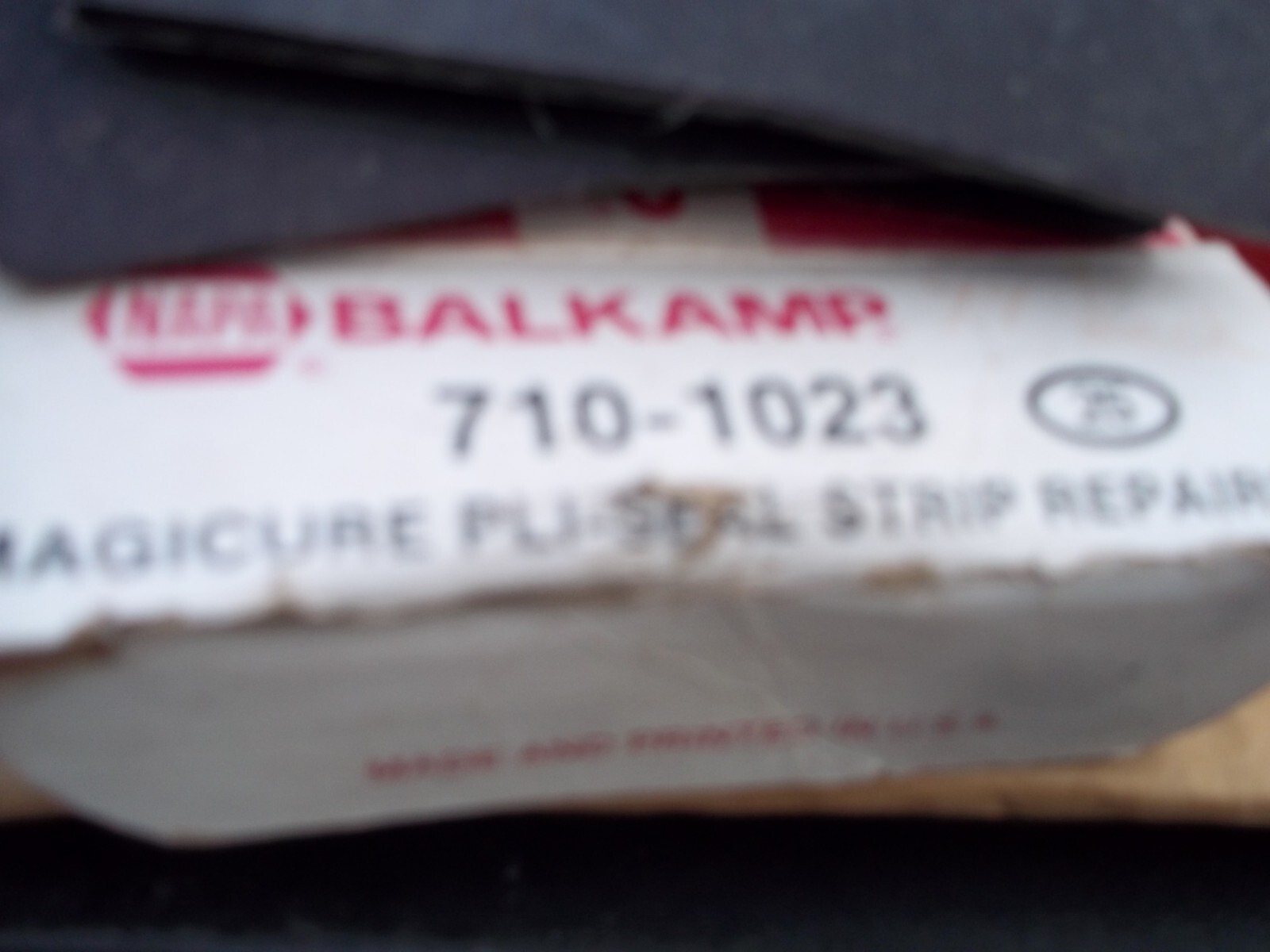 NAPA BALKAMP PLI-SEAL STRIP PATCH P/N 710-1023 | eBay