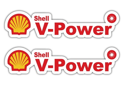 SHELL V-Power OIL RACING DECAL STICKER 3M USA MADE TRUCK HELMET VEHICLE ...