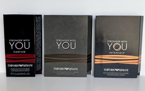 Giorgio Armani STRONGER WITH YOU Cologne Collection Sample Spray Vial ...
