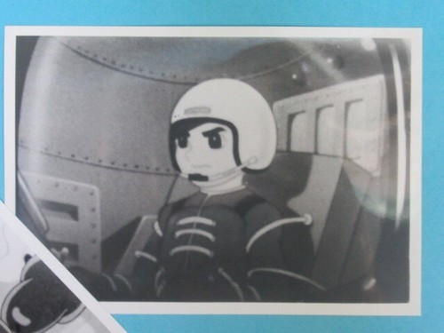 Rarissimo materiale anime Yokoyama Mitsuki'S Spaces Red Shark Steel ...