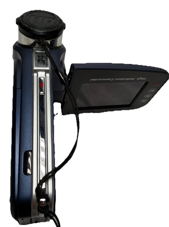 Aiptek Handheld HD Camcorder V5V 8 MP Blue Voice Recorder homemade ...