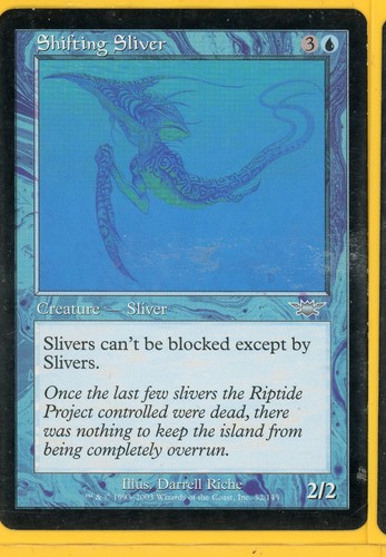 2003 Magic the Gathering Shifting Silver Creature Silver Moderately ...