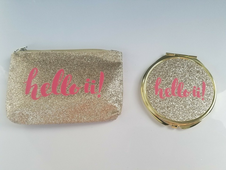 Scunci Hello ii Mirror Compact With Bag | eBay