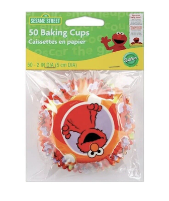 Elmo Cupcake Liners