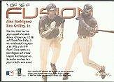 2000 Metal Fusion #F1 Ken Griffey Jr. Alex Rodriguez - NM-MT | eBay