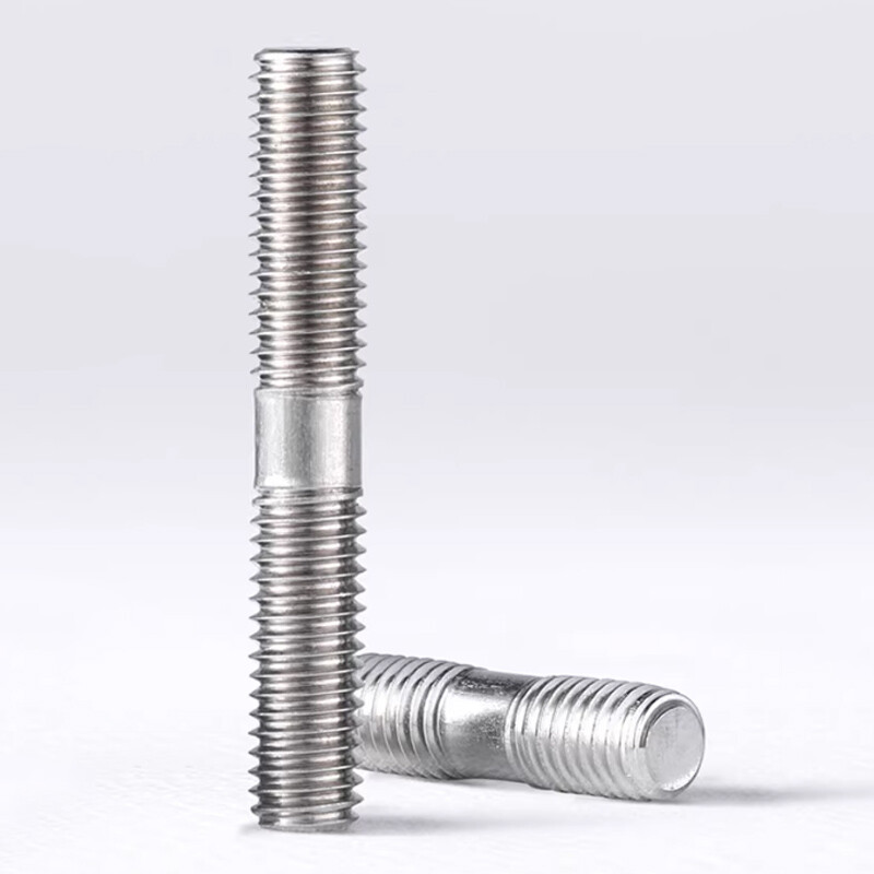 M3 M4 M5 Double End Threaded Stud Bar Rod Bolts 304(A2) Stainless Steel ...