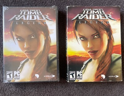 Laura Croft Tomb Raider Legend PC CD-ROM with Box NEW Sealed Read | eBay