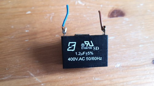 Condensateur 1,2μF+-5 % 400V.AC 50/60Hz E166700 | eBay