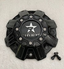 RBP Gloss Black Center Cap W/bolts C1006B C1012-b C1008-b for sale ...