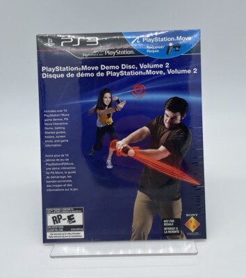 PS3 Playstation 3 Move Demo Disc Volume 2 BRAND NEW & SEALED ...