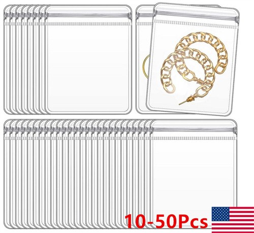 10/30/50X Clear PVC Coin Holders, Single Pocket Coin Flips Sleeves ...