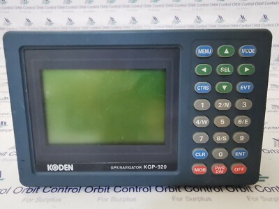 Koden KGP-920 GPS Navigator 92003073 (FOR PARTS) | eBay