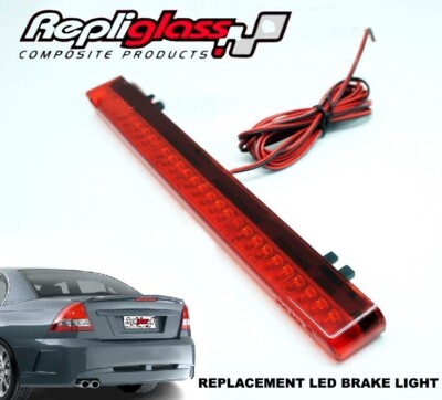 LED BRAKE LIGHT Aftermarket for VY and VZ BOBTAIL SPOILERS 238mm RED ...