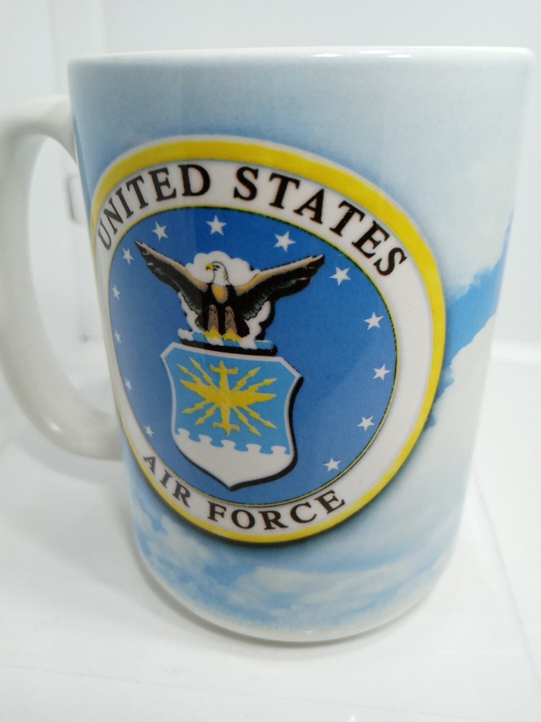 UNITED STATES AIR FORCE COFFEE MUG. U.S. AIR FORCE MUG. USAF Art Deco ...