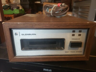 Vintage 8 Track Playback Deck Glenburn Model SP-10 MD11683 PLAY/SOUNDS ...