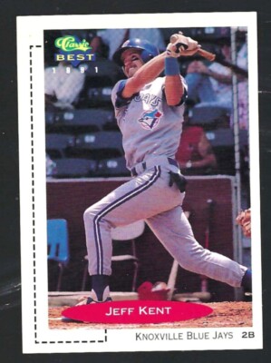 1991 Classic Best #108 Jeff Kent Rookie Card RC | eBay