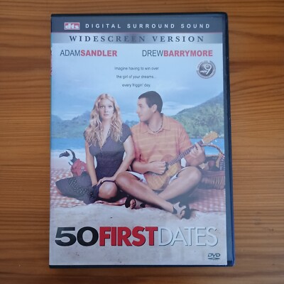 50 First Dates DVD (2004) Adam Sandler, Drew Barrymore, Segal (DIR ...