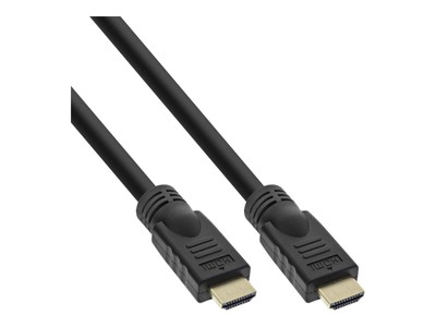 InLine cavo HDMI HiD HDMI-HS con Eth. Premium 4K2K ST / ST oro 15m ...