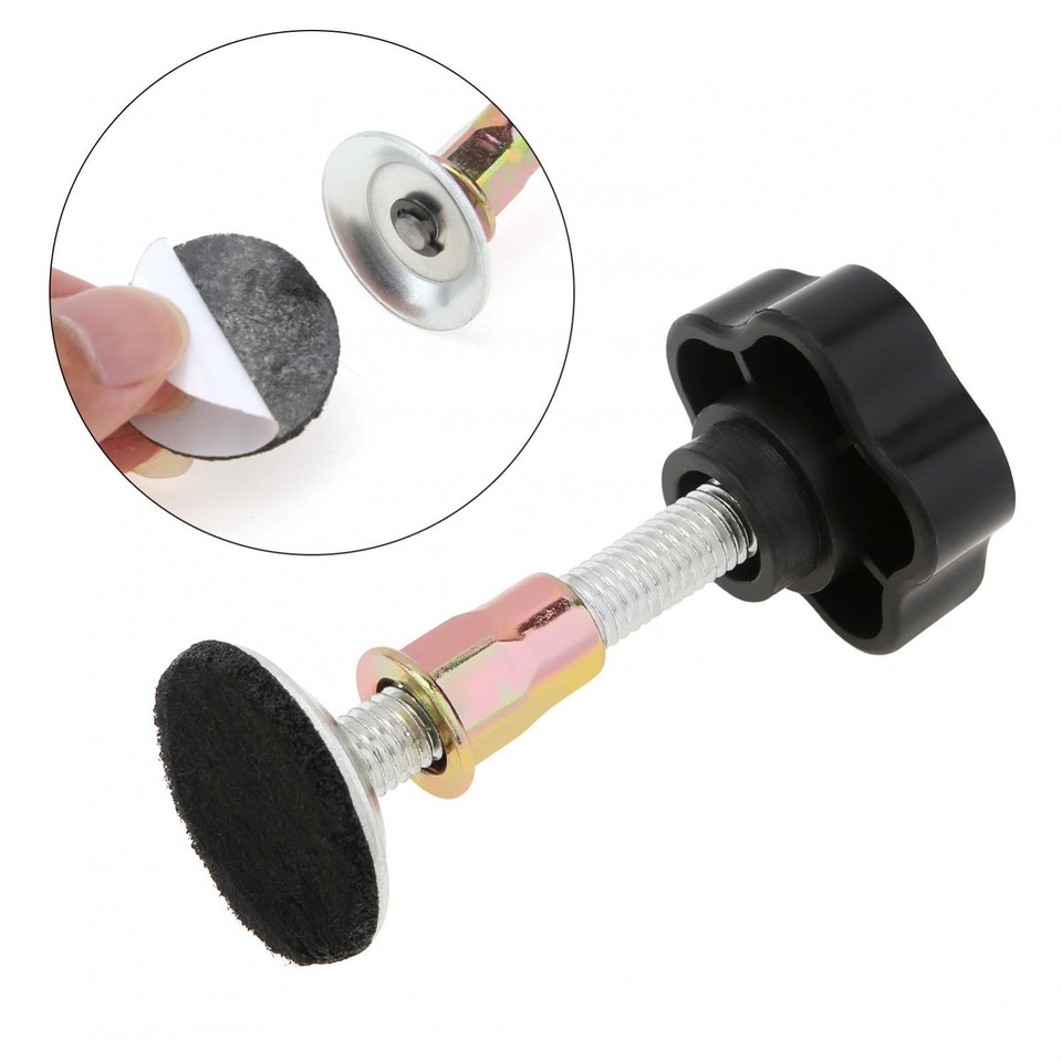Black Desk Clamp 2 Pack Small C Clamps Woodworking Clamp On Desk Shelf ...