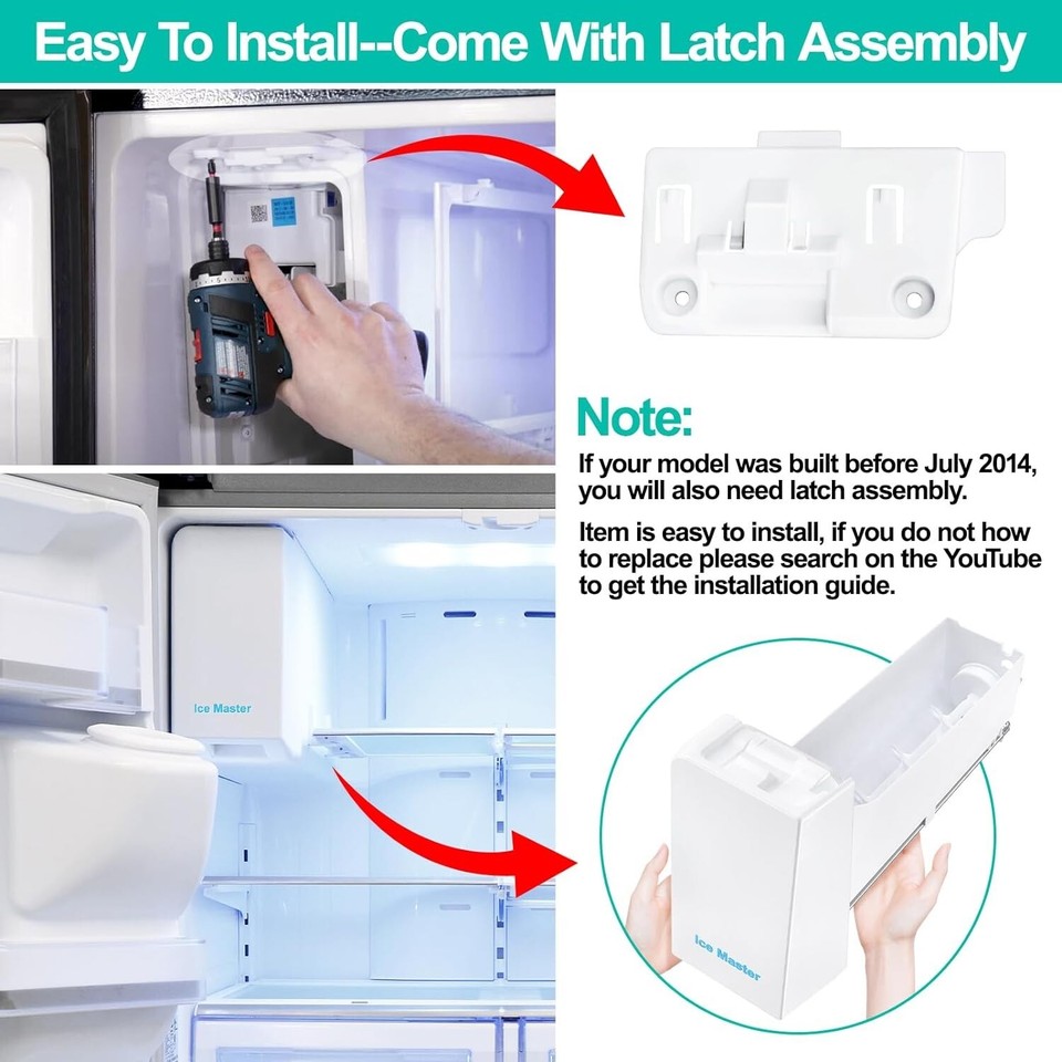 DA97-14474A ICE Tray Bucket for Samsung Refrigerator Bin DA97-14474C ...