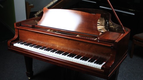Steinway & Sons Model O Grand Piano In Satin East Indian Rosewood ...