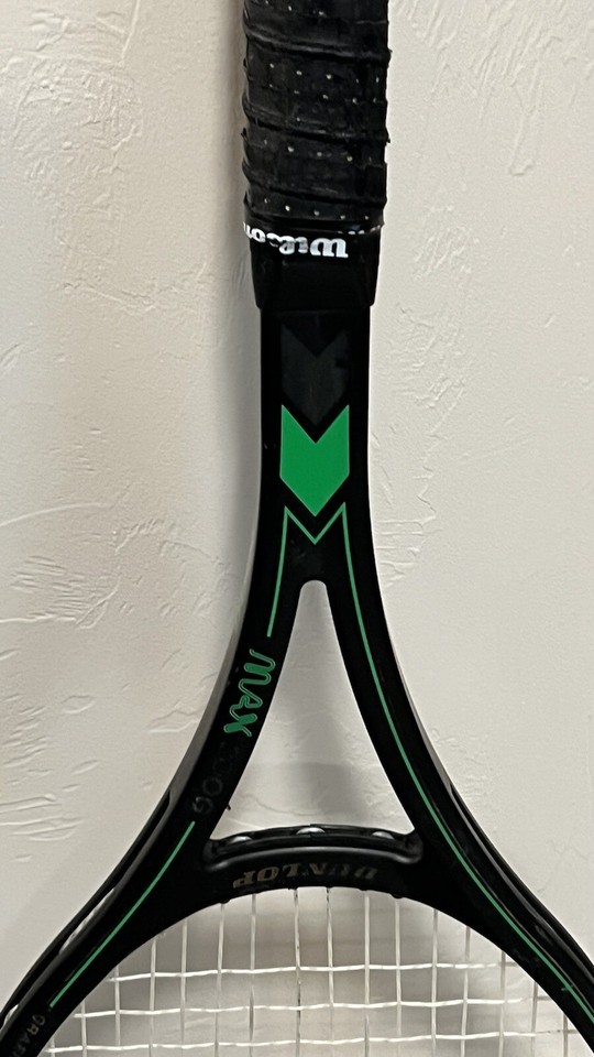 DUNLOP MAX 200G GRAFIL INJECTION TENNIS RACQUET 4 1/2 CASE RARE EUC! | eBay