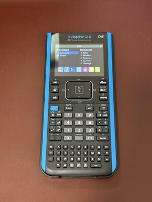 Texas Instruments TI Nspire CX II CAS With Cover NO CHARGER CABLE ...