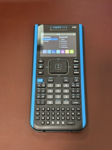 Texas Instruments TI Nspire CX II CAS With Cover NO CHARGER CABLE ...