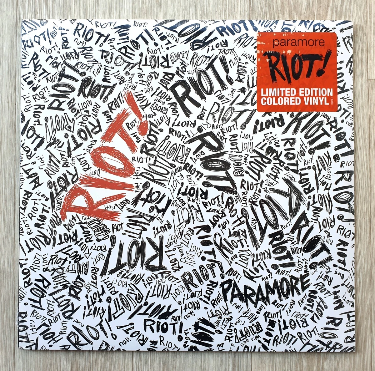 Paramore Riot Album Cover