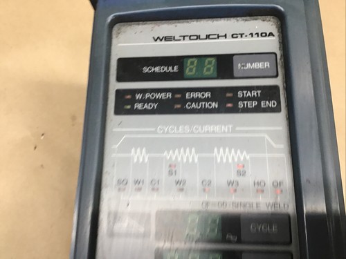 MIYACHI CT-110A WELTOUCH CONTROLLER #250C2PR4*AIS | eBay