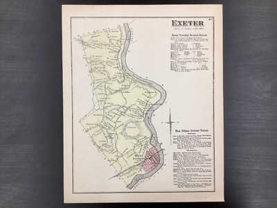 1900-Now - Map Of Exeter